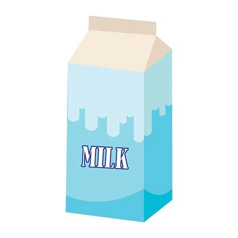 우유 아이콘 로고 벡터 디자인 서식 파일 프리미엄 벡터