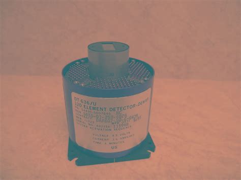 Raytheon 402156 Detector Dewar Optical Detectors Bmi Surplus