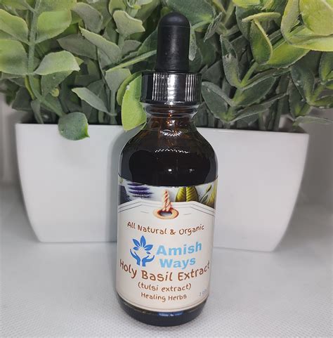 Holy Basil Extract Amish Ways