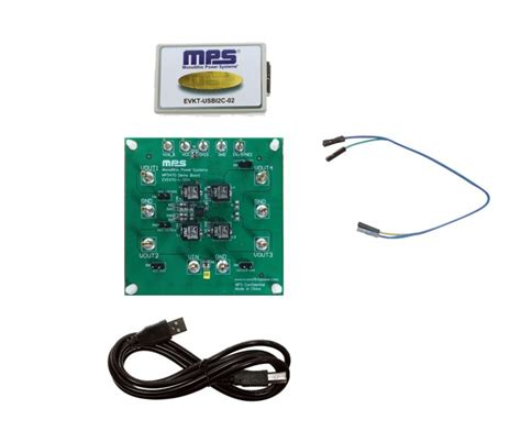 EVKT MP V V Power Management IC With Four A A A A Buck Converters And Flexible