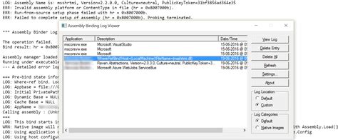 Could Not Load Assembly Msshrtmidll