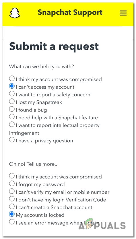 How To Unlock A Snapchat Account That S Locked