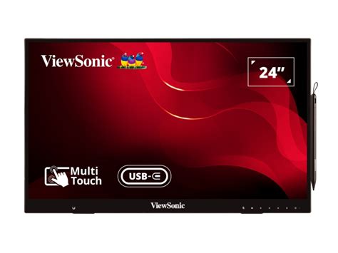 打造教室更完善數位教學模式 Viewsonic推出24吋手寫觸控顯示器