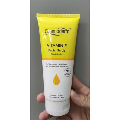 Cosmoderm Vitamin E Facial Scrub 125ml Shopee Malaysia