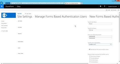 configuring forms based authentication in sharepoint 2016 and