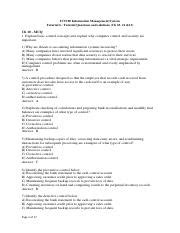 Understanding Control Concepts In ICT100 Information Management