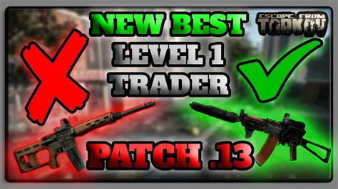 New Best Level 1 Trader Builds For Early Wipe Escape From Tarkov