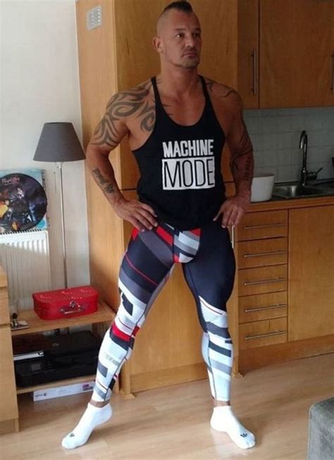 Men In Spandex Gear Mens Workout Clothes Lycra Men Mens Tights