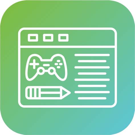Premium Vector Vector Design Game Script Icon Style