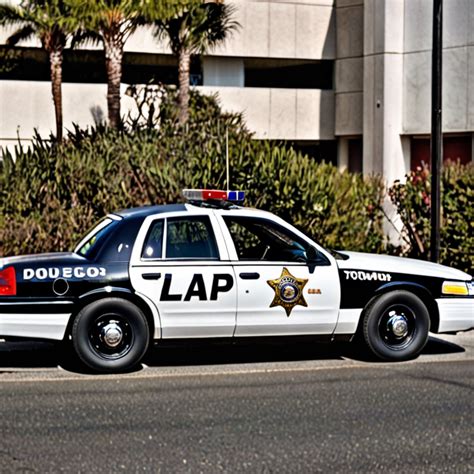Lapd Crown Vic Side Shot