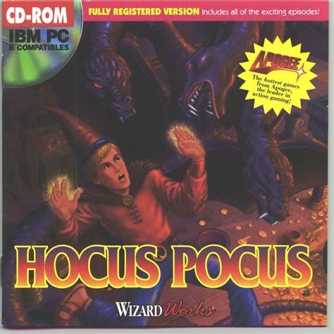 Hocus Pocus 1994 Dos Box Cover Art Mobygames