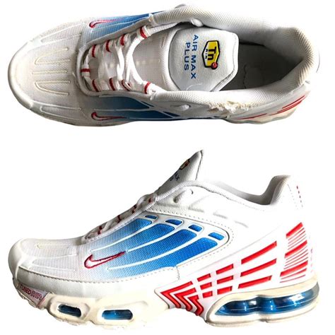 Tn3 Tide Blue White Red Air Mac Plus 3 Size Depop