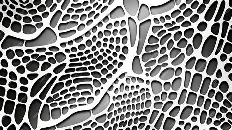 premium ai image growth pattern generative branching structure organi