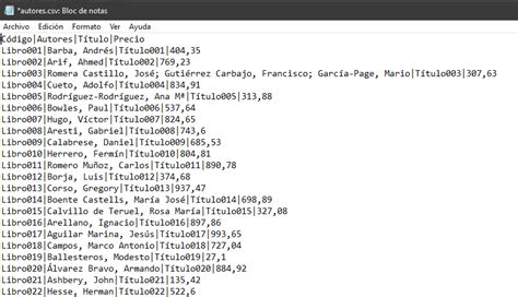 Píldoras Ofimáticas Importar Un Fichero Csv En Microsoft Excel Evitando Que Separe