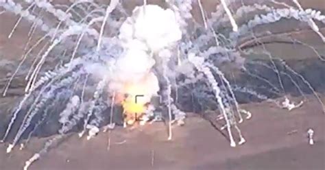Moment £77m Russian Air Defence Obliterated In Fireworks Display