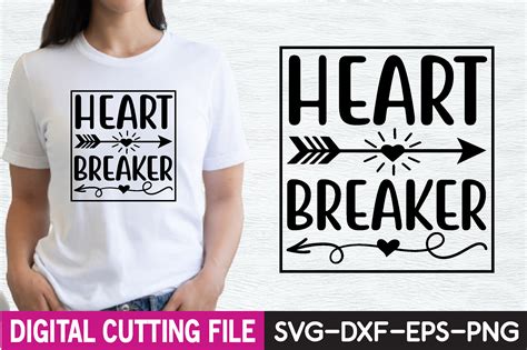 Heart Breaker Svg Graphic By Digital Design Shop Bd · Creative Fabrica