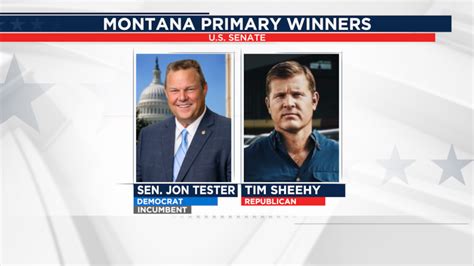 Tim Sheehy Wins Montana Republican Senate Primary Setting Up Race