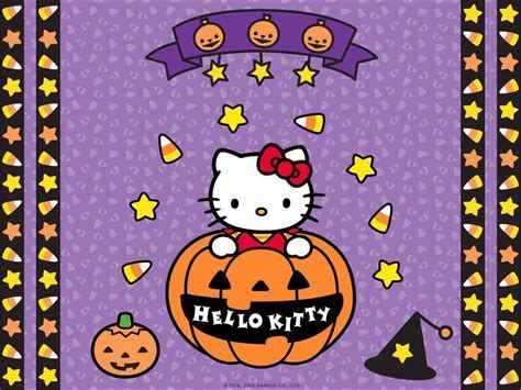 Hello Kitty Halloween Backgrounds Wallpaper Cave