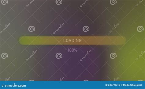 line with percentages of charge or load motion beautiful multicolored