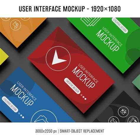 Maquette De Linterface Utilisateur Psd Gratuite