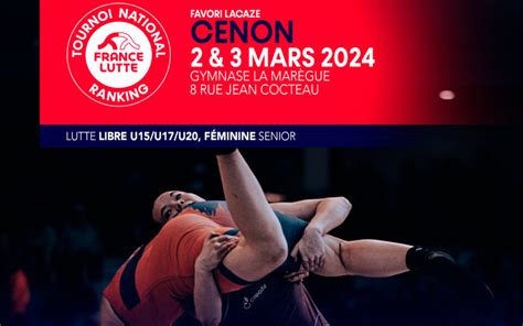 Tournoi National Ranking Cenon 2024 Asm Lutte