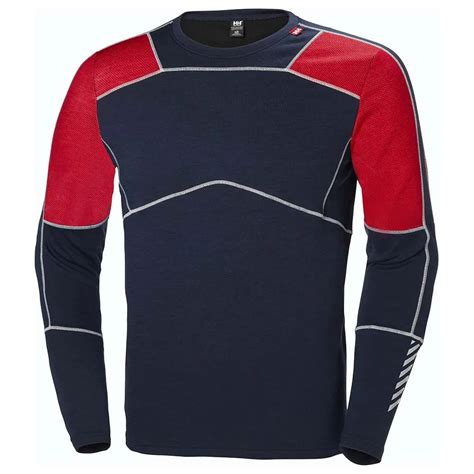 Helly Hansen Lifa Merino Crew Red Buy And Offers On Snowinn