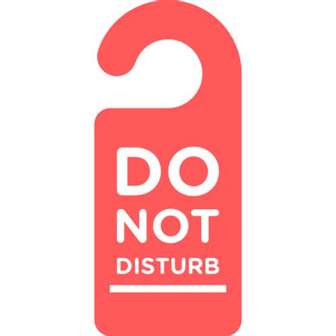 Do Not Disturb Special Flat Icon