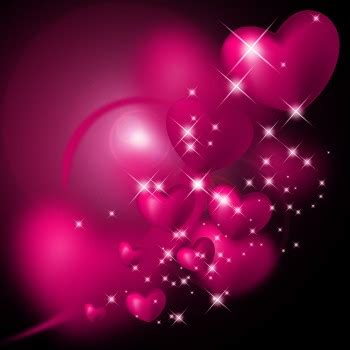 Fondos de Pantalla Coraz Rosa Amor Magenta el Día de San Valentín