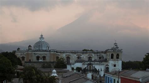 Fire Volcano In Guatemala Erupts Showering Towns With Ash World