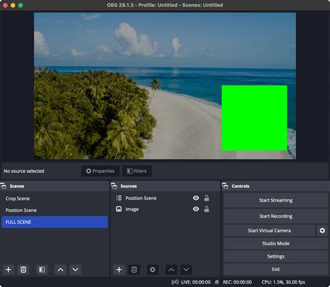 dve animating sources tutorial obs