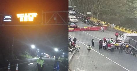 Vía Al Llano Siguen Los Bloqueos En La Carretera Desde La Salida De