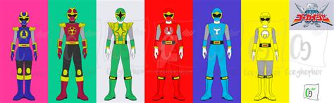 Gokai Change - Hurricaneger by Coeghepher on DeviantArt