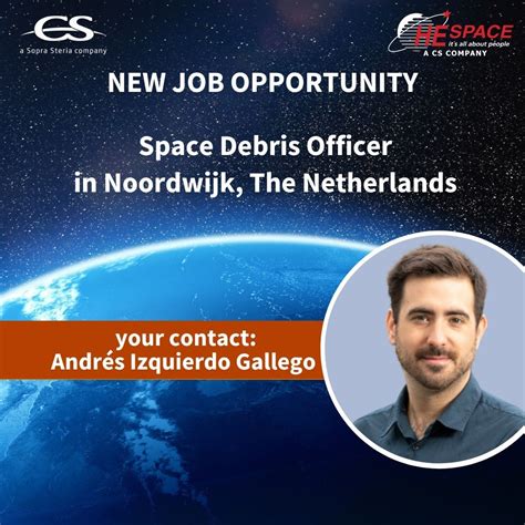 He Space Operations On Linkedin Space Debris Officer Hespace