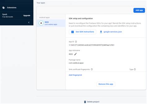 Firebase Configuration For Android Application Mobikul FAQ