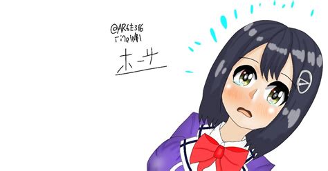 羽黒生誕祭2023 利根型風制服を着る羽黒 羽黒生誕祭2023 ホーサのマンガ 艦これ ワンドロ 艦これ版深夜の真剣お絵描き60分