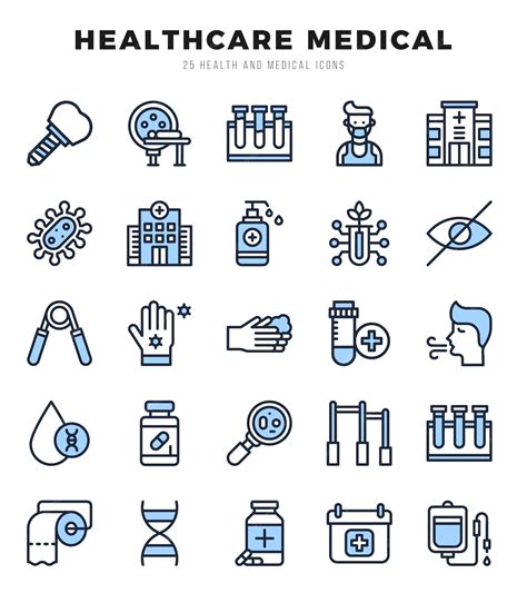 Premium Vector Healthcare Medical Icons Pack Two Color Icons Set Two