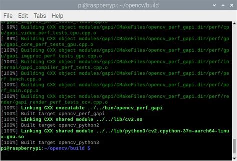 Install OpenCV On Raspberry 64 OS Q Engineering