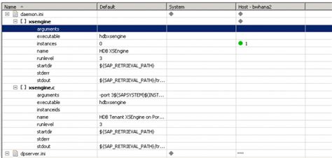 Enabling XS Engine Service In SAP HANA Studio