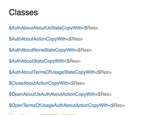 add nodoc on classes · issue 259 · rrousselgit freezed · github