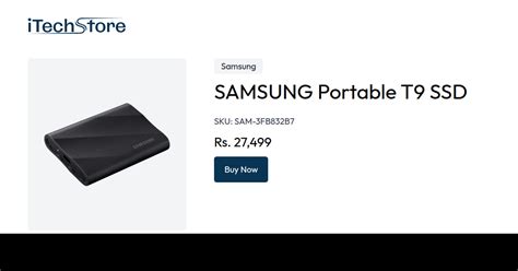 Samsung Portable T9 Shield Ssd Itechstore