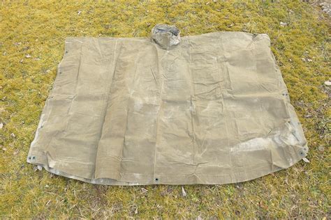 5 Original Us Army Vietnam Multipurpose Poncho Olive Shelter Ground