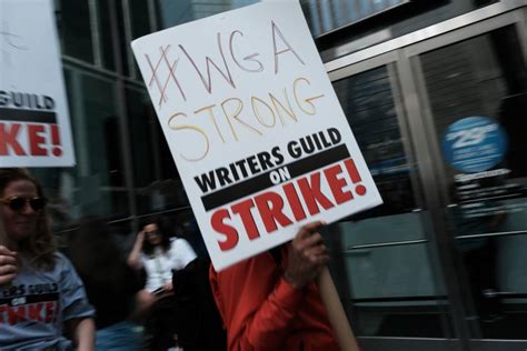 2024 Writers Guild Of America Strike Elga Gilberta