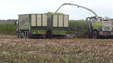 Maish Ckseln Xxl Mit Claas Jaguar U Teil Youtube