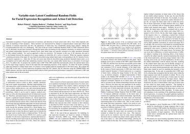 Variable State Latent Conditional Random Fields For Facial Expression