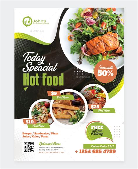 Restaurant Menu Flyer Templates Vintage Texture Restaurant Menu Card
