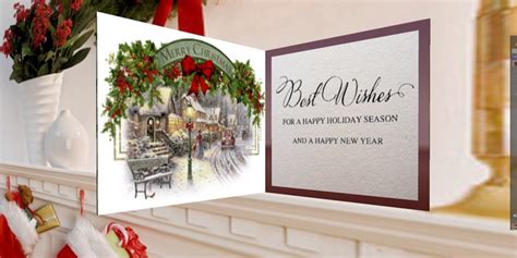 Second Life Marketplace Animated Merry Christmas Greeting Card