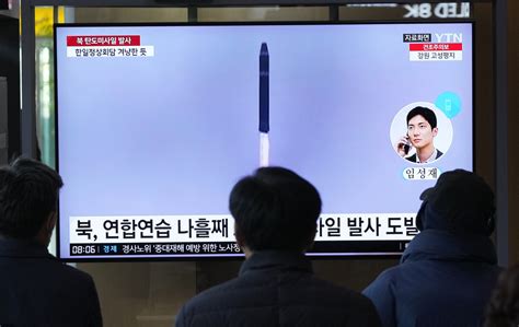 針對南韓日本領袖會談 北韓今晨試射彈道飛彈挑釁 上報 國際
