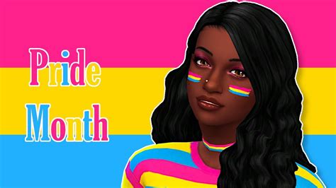 The Sims 4 Pride Month Create A Sim Janae Campbell 🏳️‍🌈 Youtube