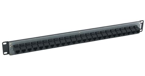 Buy Excel 24 Port Cat5e Patch Panel 1u RJ45 Through Coupler