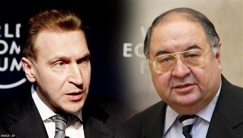 Uk Sanctions Oligarchs Alisher Usmanov And Igor Shuvalov Over Russias
